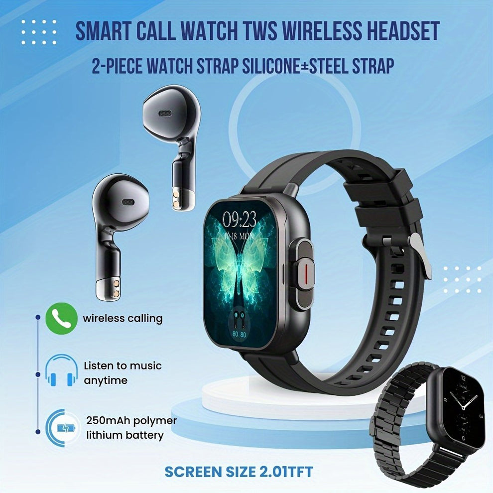 Smartwatch with Wireless Earbuds – KSA DROP