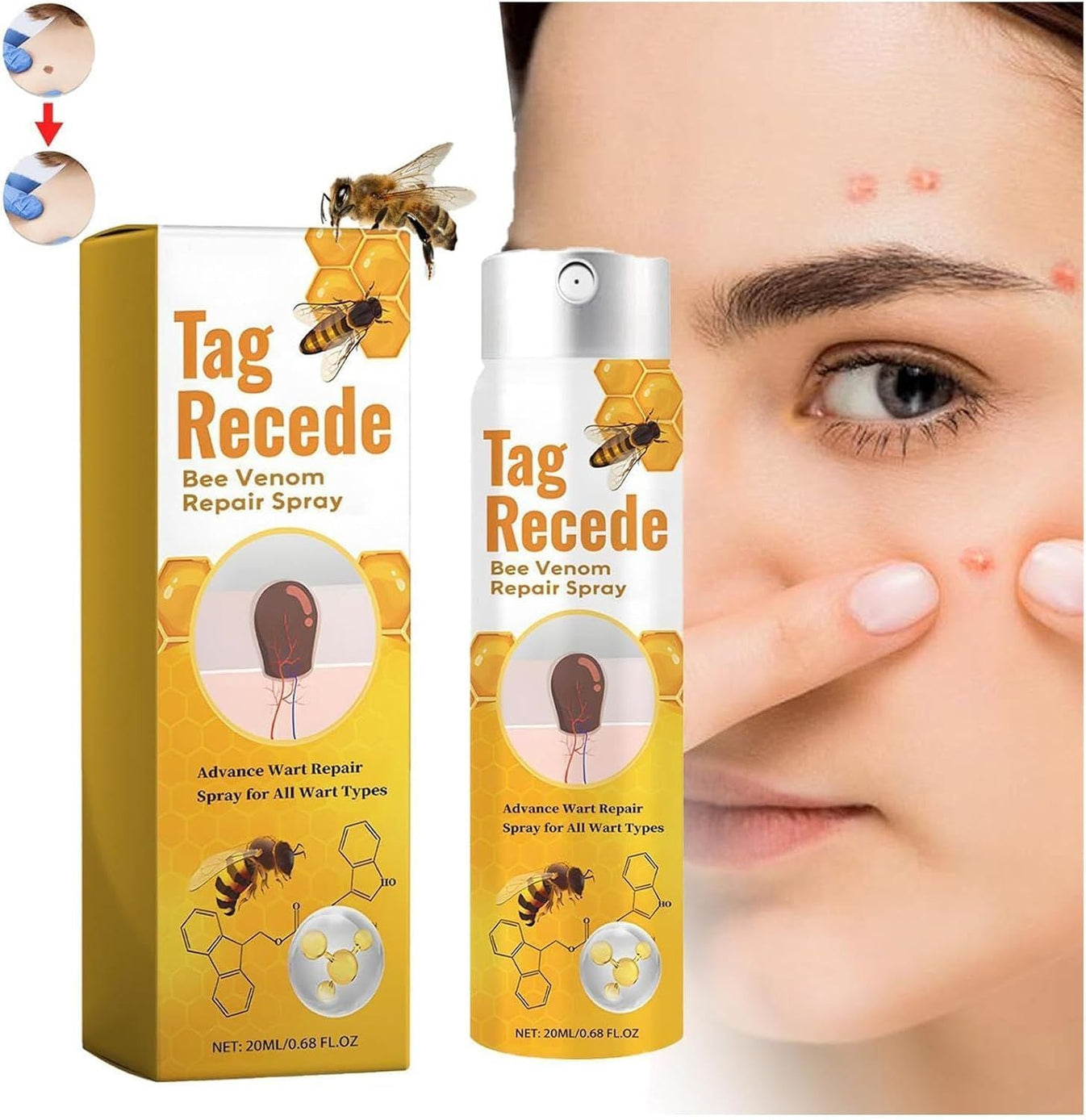 Tag recede Bees Treatment Spray – KSA DROP