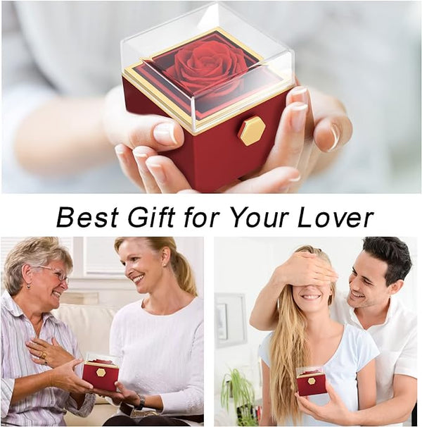 Rotating Rose Gift Box – KSA DROP