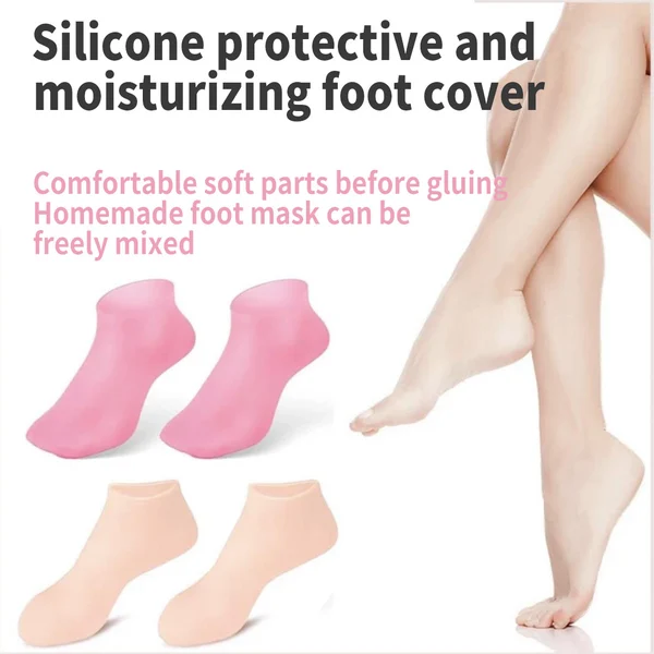 Moisturizing Foot Silicone Socks – KSA DROP