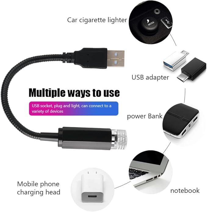 Usb Roof Star Projector Lights With 3 Modes – KSA DROP