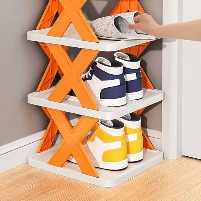 X-Shaped Shoe Rack – KSA DROP