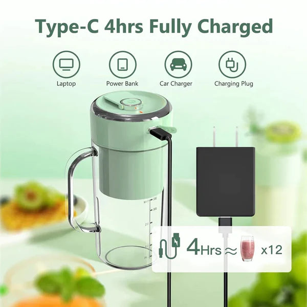 MINI SMOOTHIE BLENDER WITH STRAW – KSA DROP